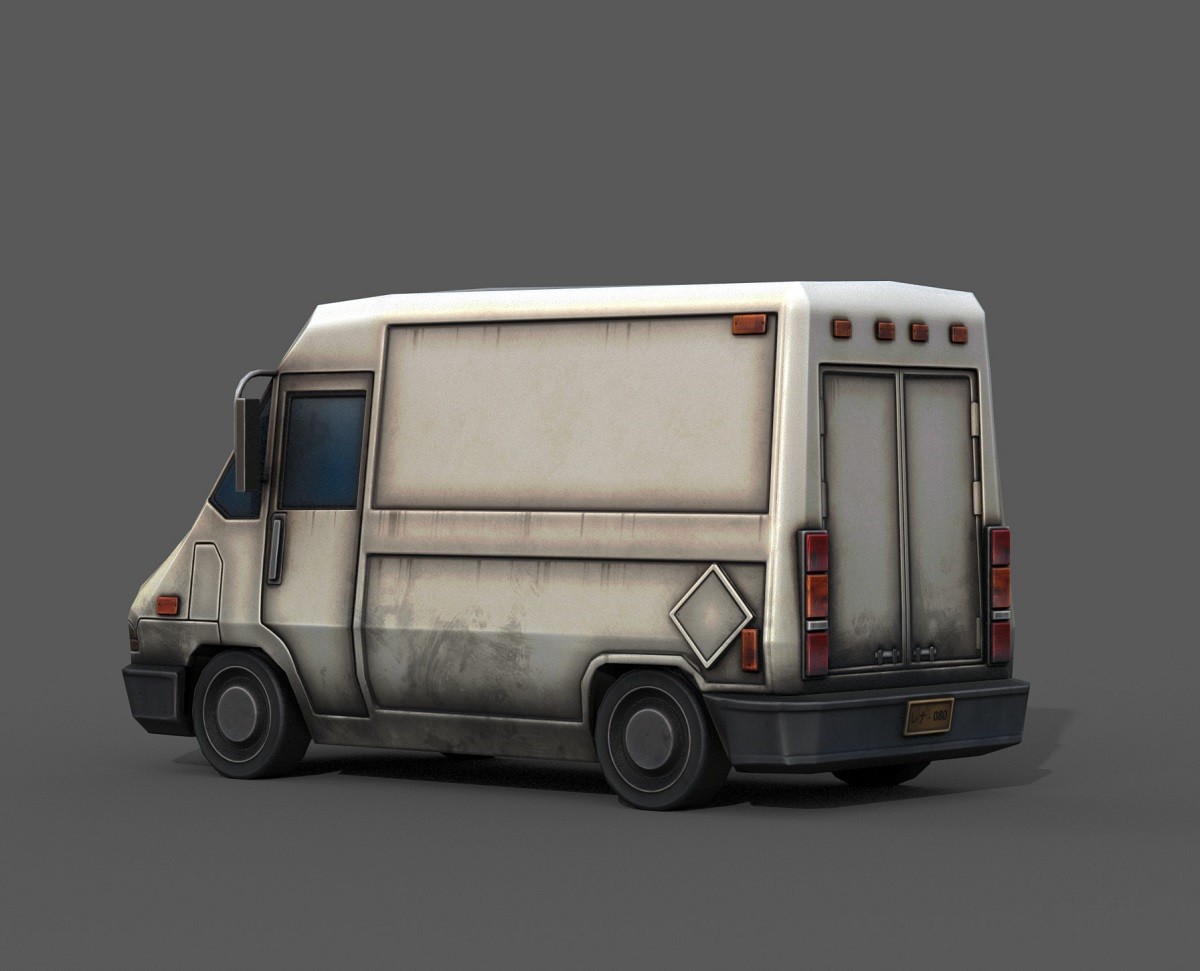 Renafox3D - Stylized Van