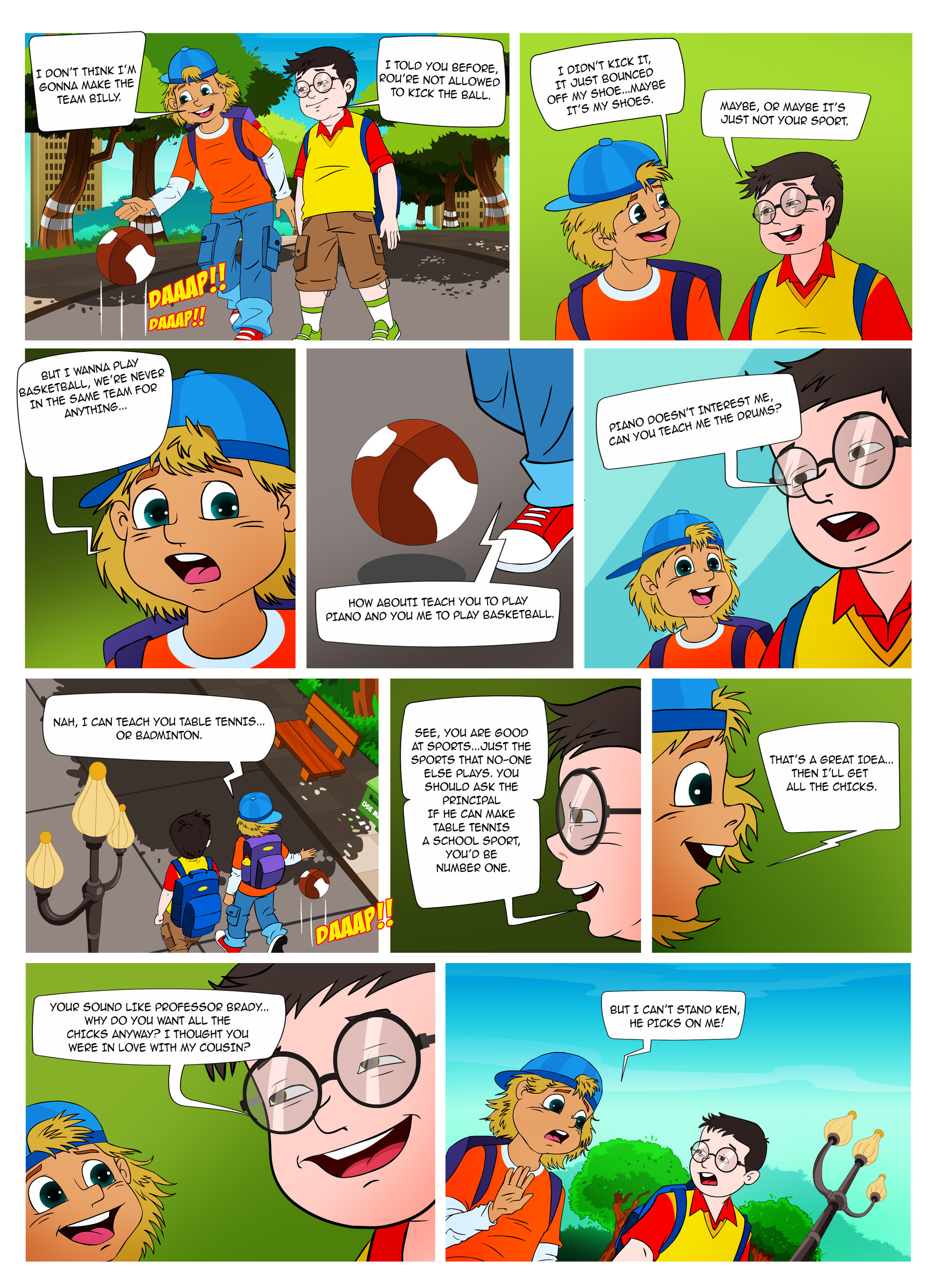 Amit Roy - Comics samples