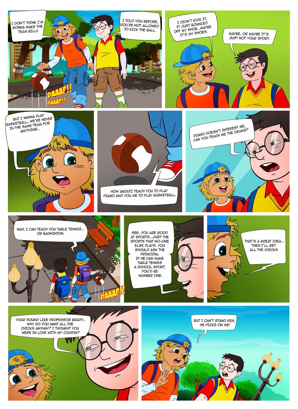 Amit Roy - Comics samples