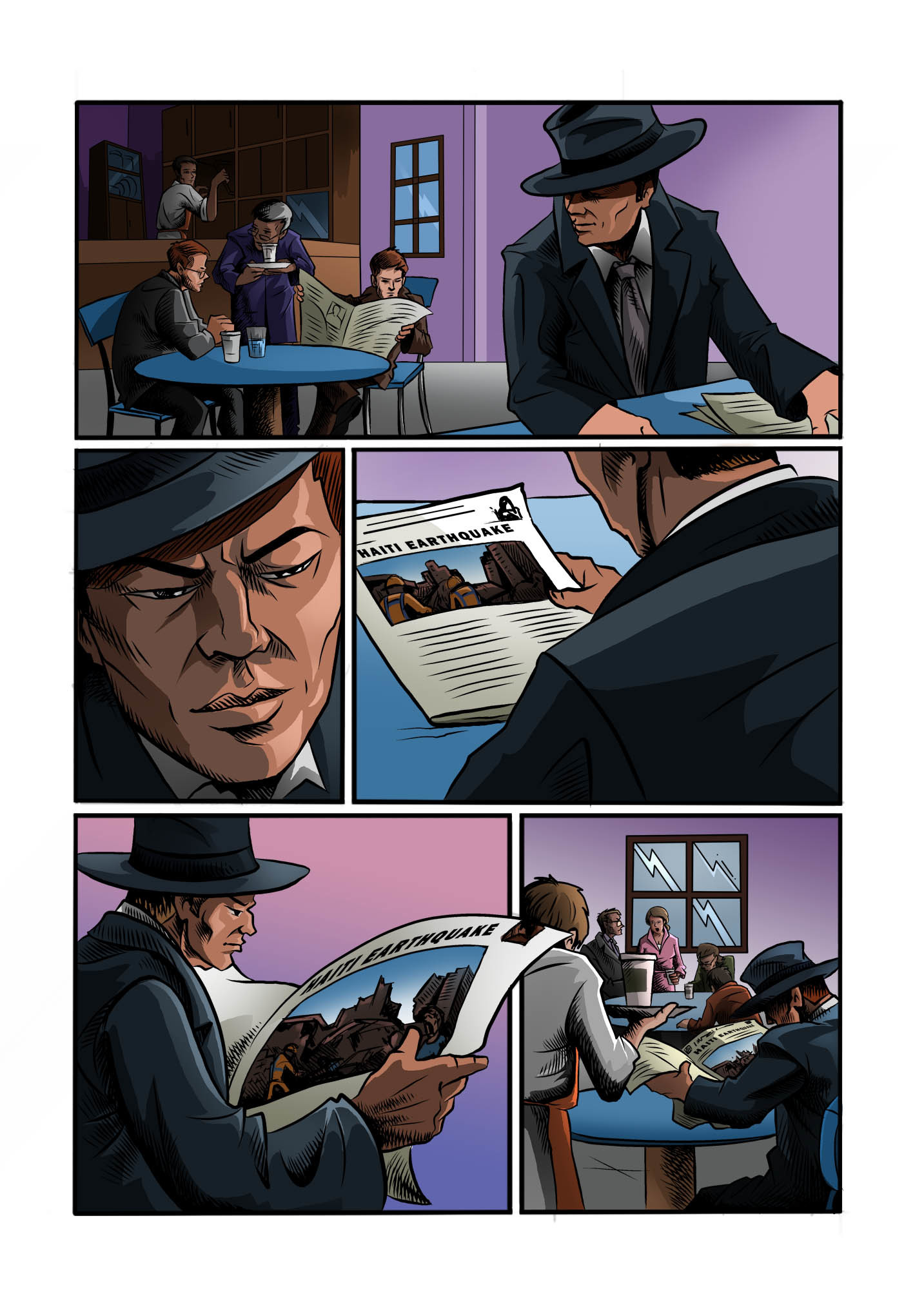 Amit Roy - Comics samples