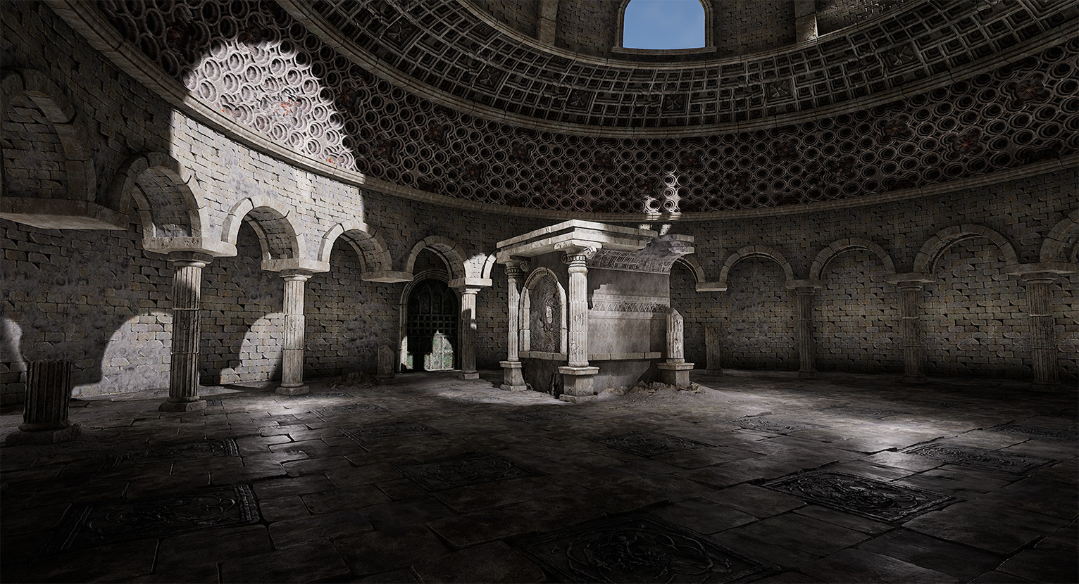 ArtStation - Forgotten temple -UE4