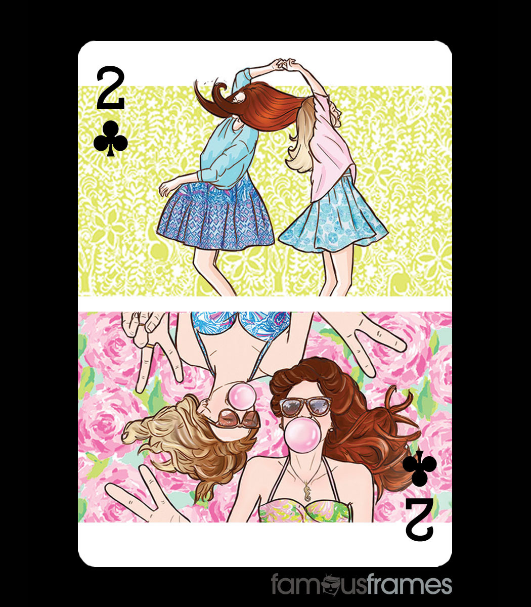 ArtStation - Famous Frames Illustrated Playing Cards