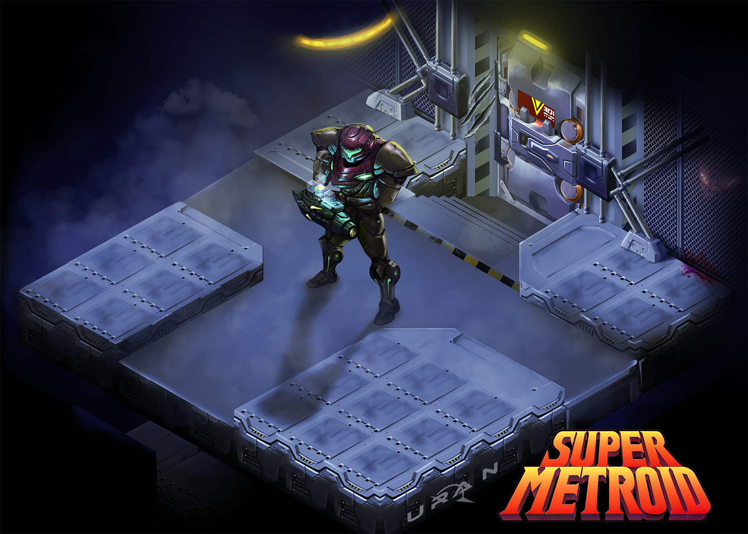 ArtStation - Isometric Super Metroid - Ep. 1