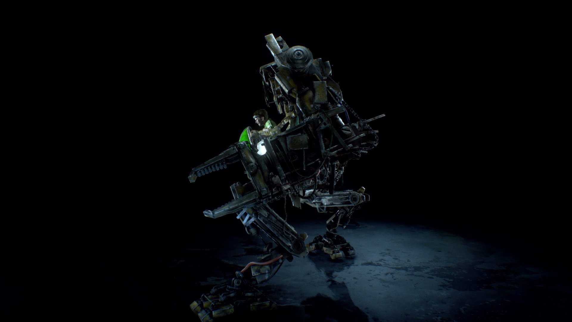 Tom Parker - Riddler Mech - Batman Arkham Knight