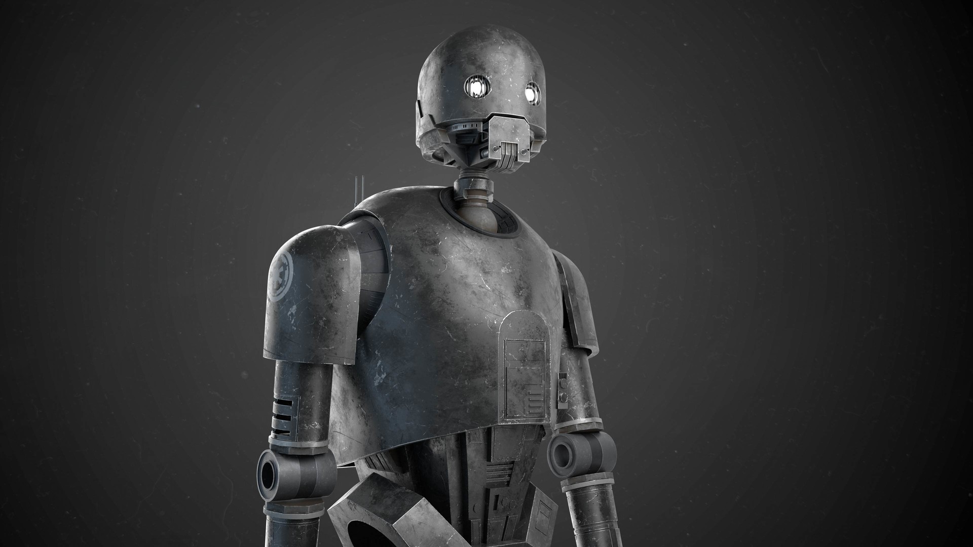 ArtStation - K-2SO from Star Wars : Rogue One
