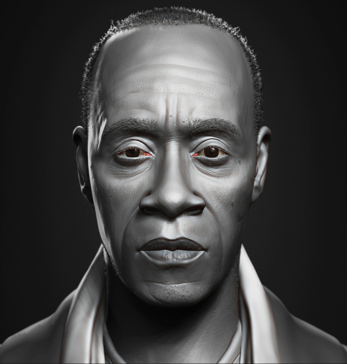 ArtStation - Don Cheadle Likeness
