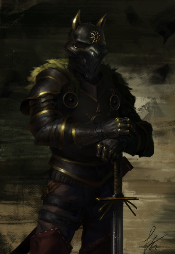 ArtStation - A Nilfgaardian hound