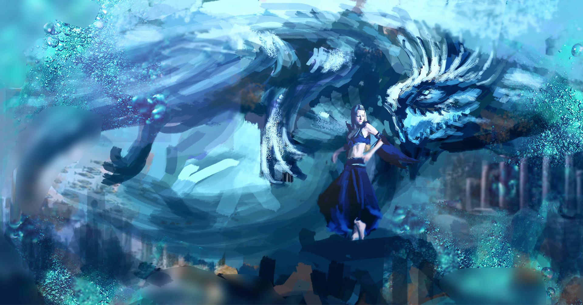 ArtStation - Dragon dance