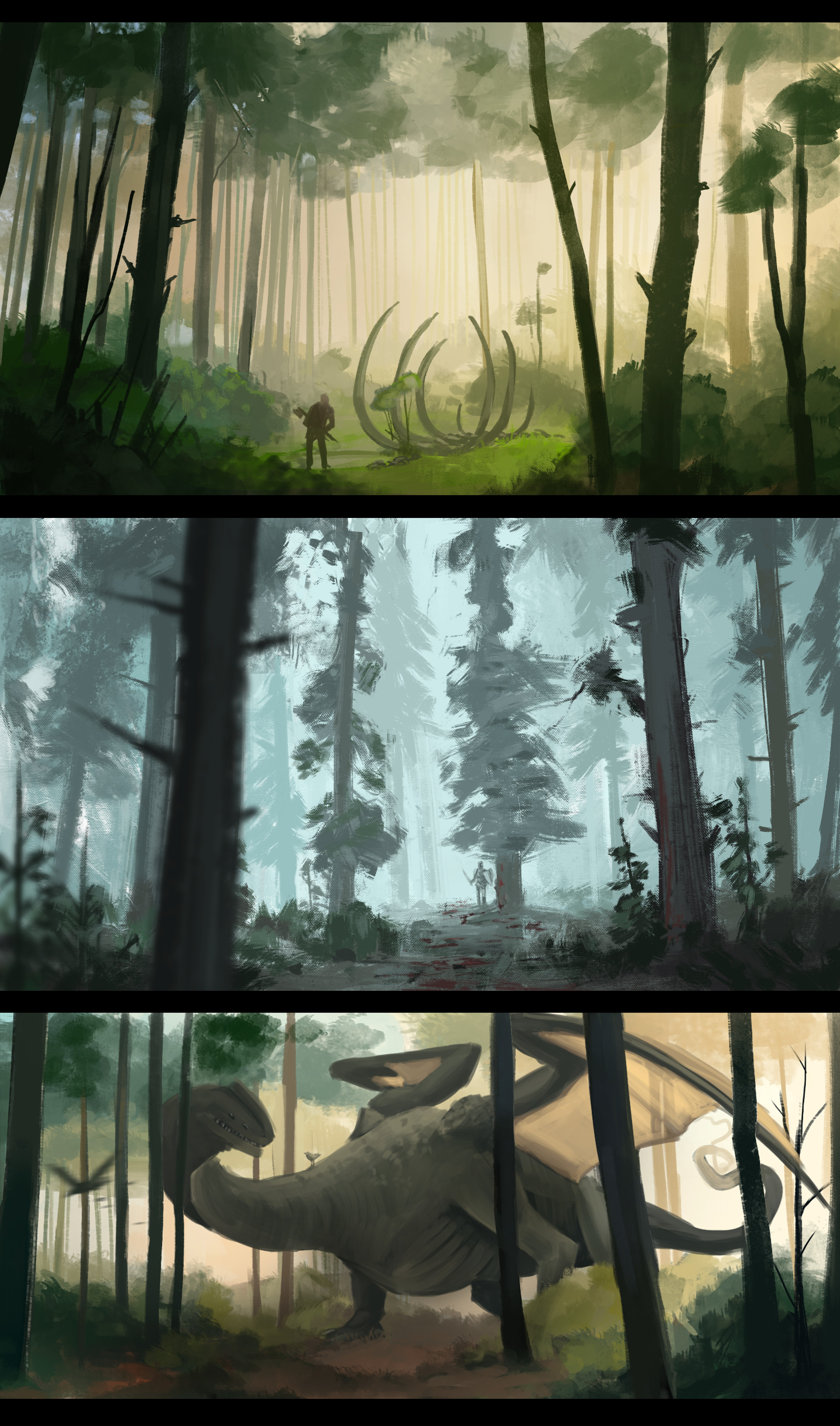 ArtStation - Forest of the Nibelungs