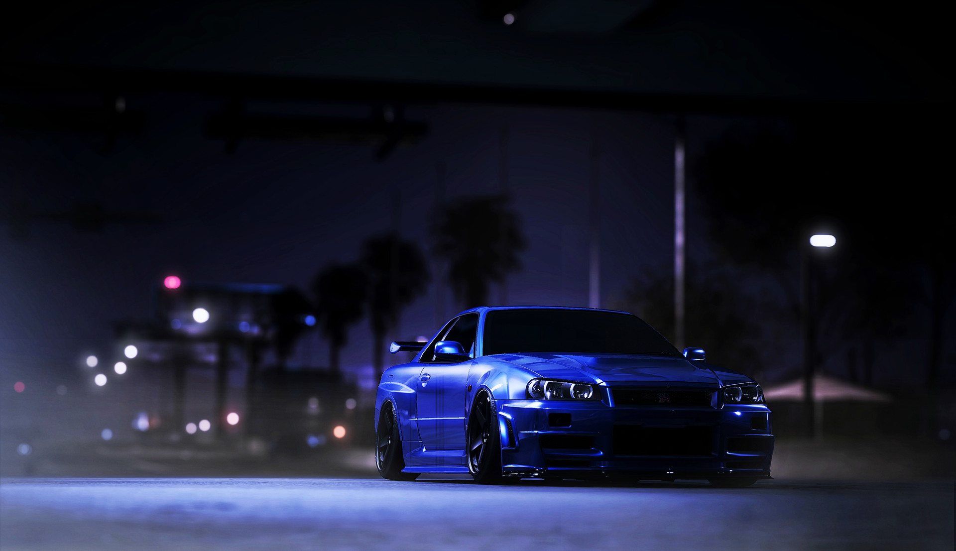 ArtStation - R34 Skyline