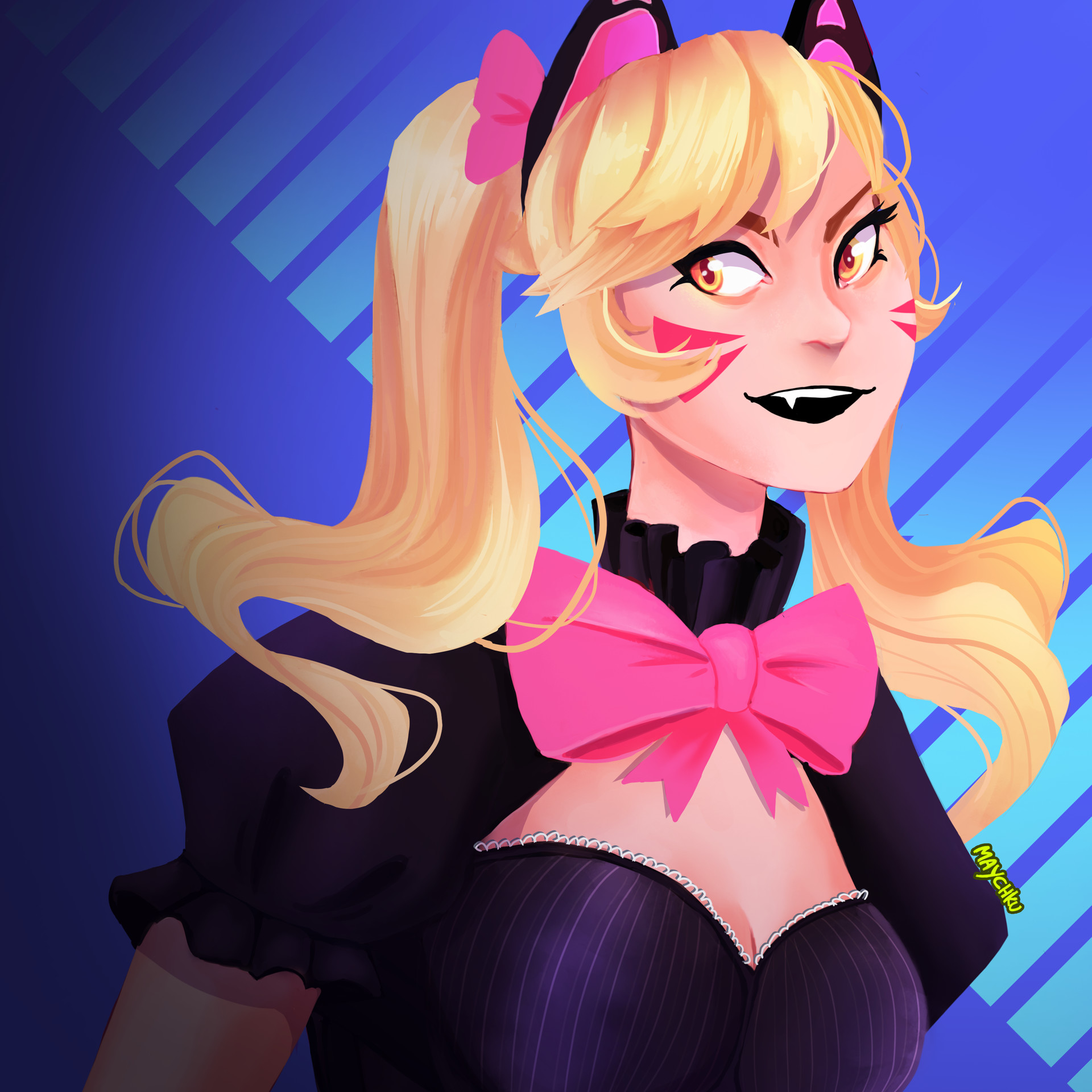 ArtStation - Black Cat D.va