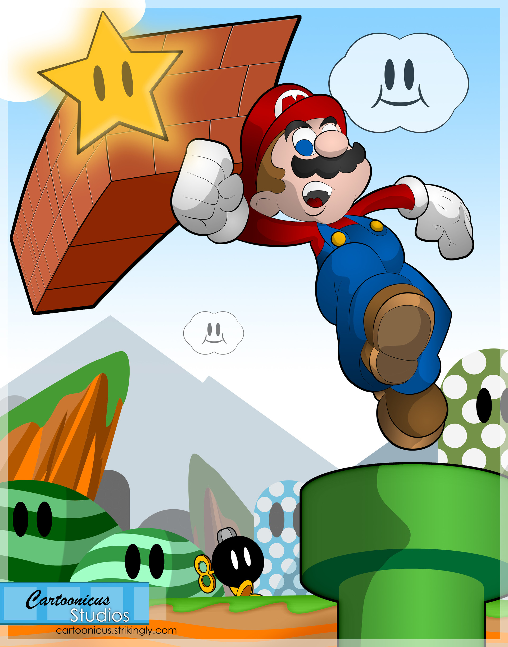 ArtStation - Mario World