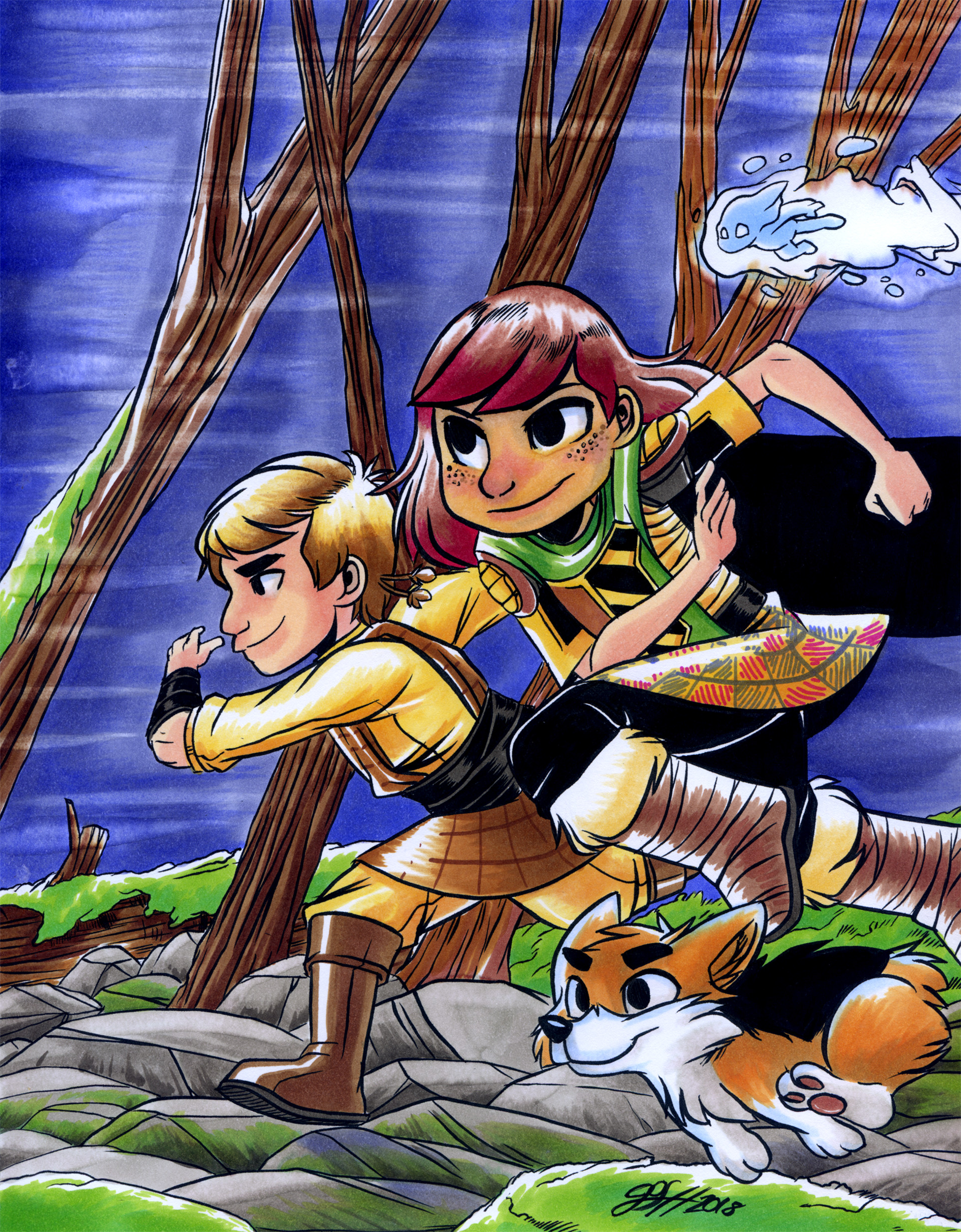 ArtStation - Moss Run