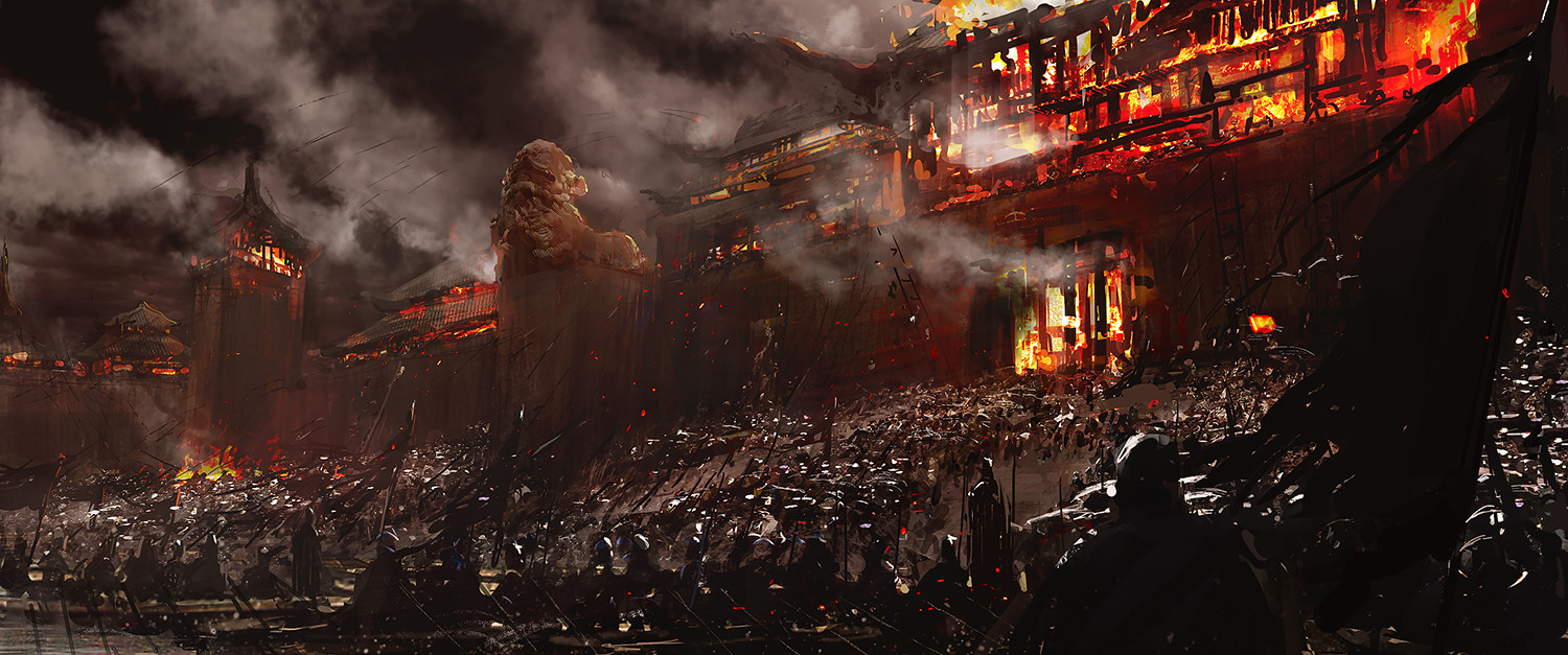 ArtStation - attack a city