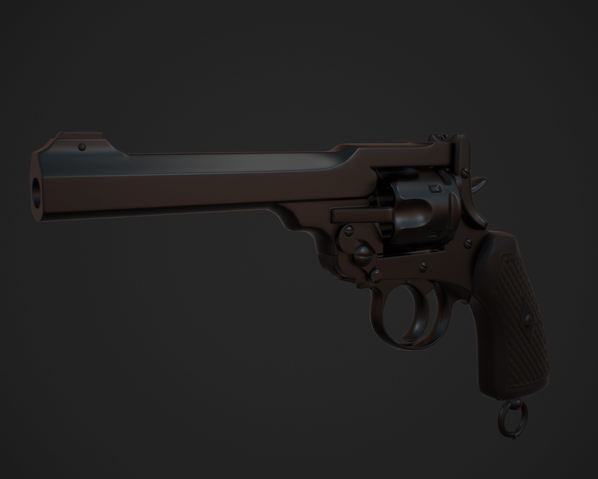 ArtStation - Webley revolver