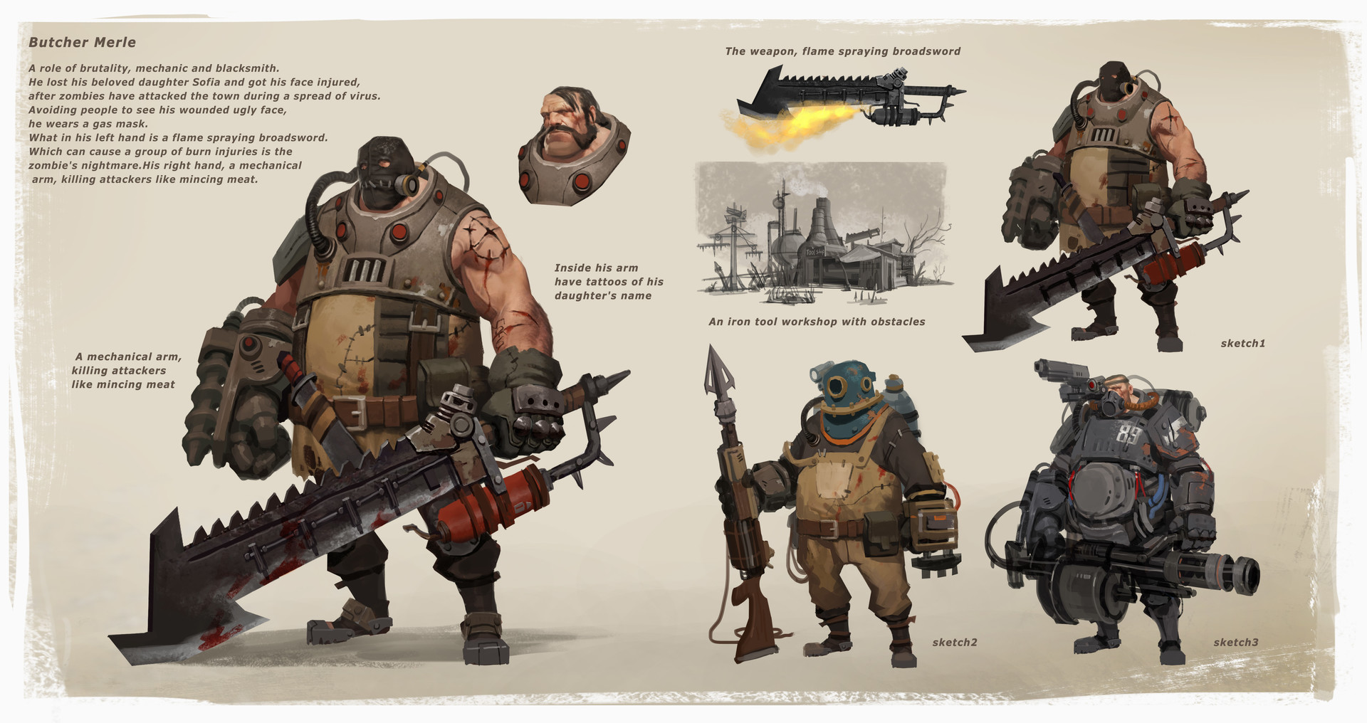 ArtStation - Butcher Merle