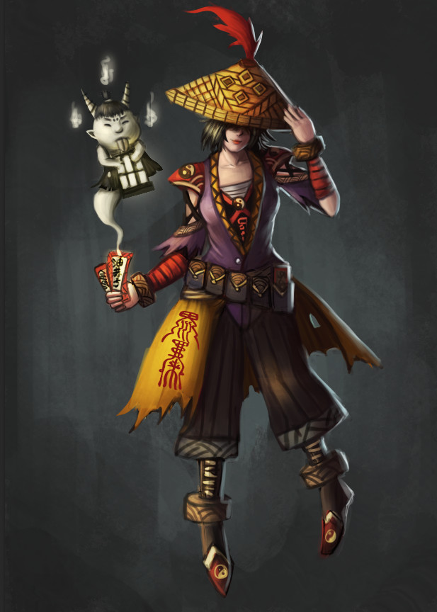 ArtStation - Exorcist doodle