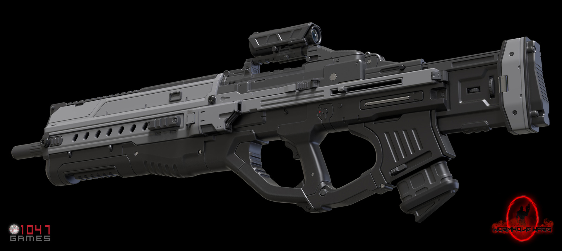 Aaron de Leon - Splitgate: Arena Warfare - Assault Rifle