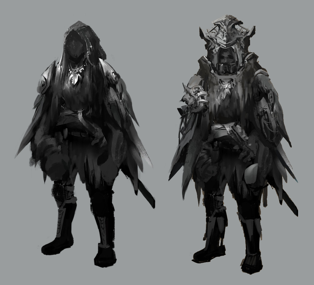 ArtStation - character shape design practice