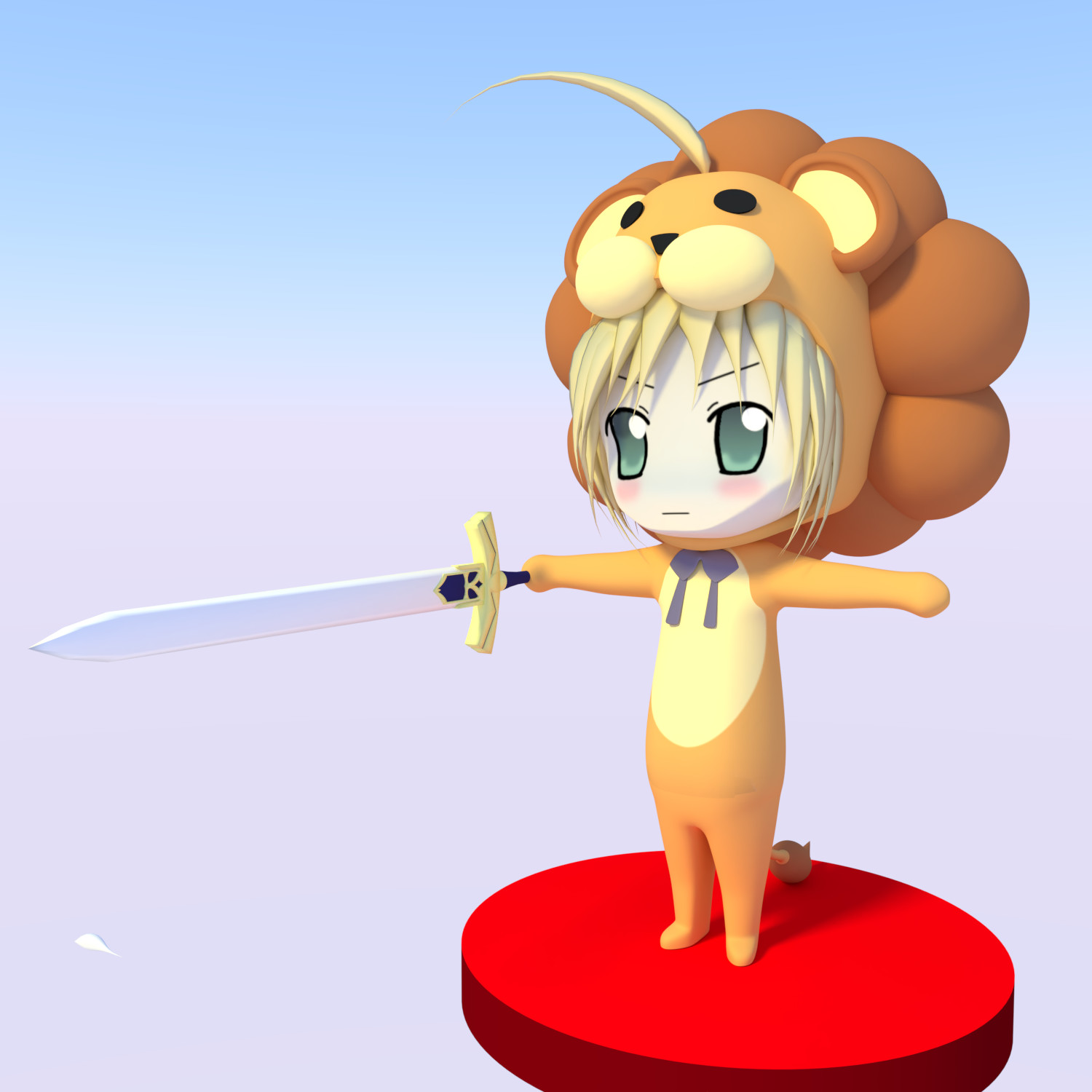 ArtStation - Saber Lion Pre-final