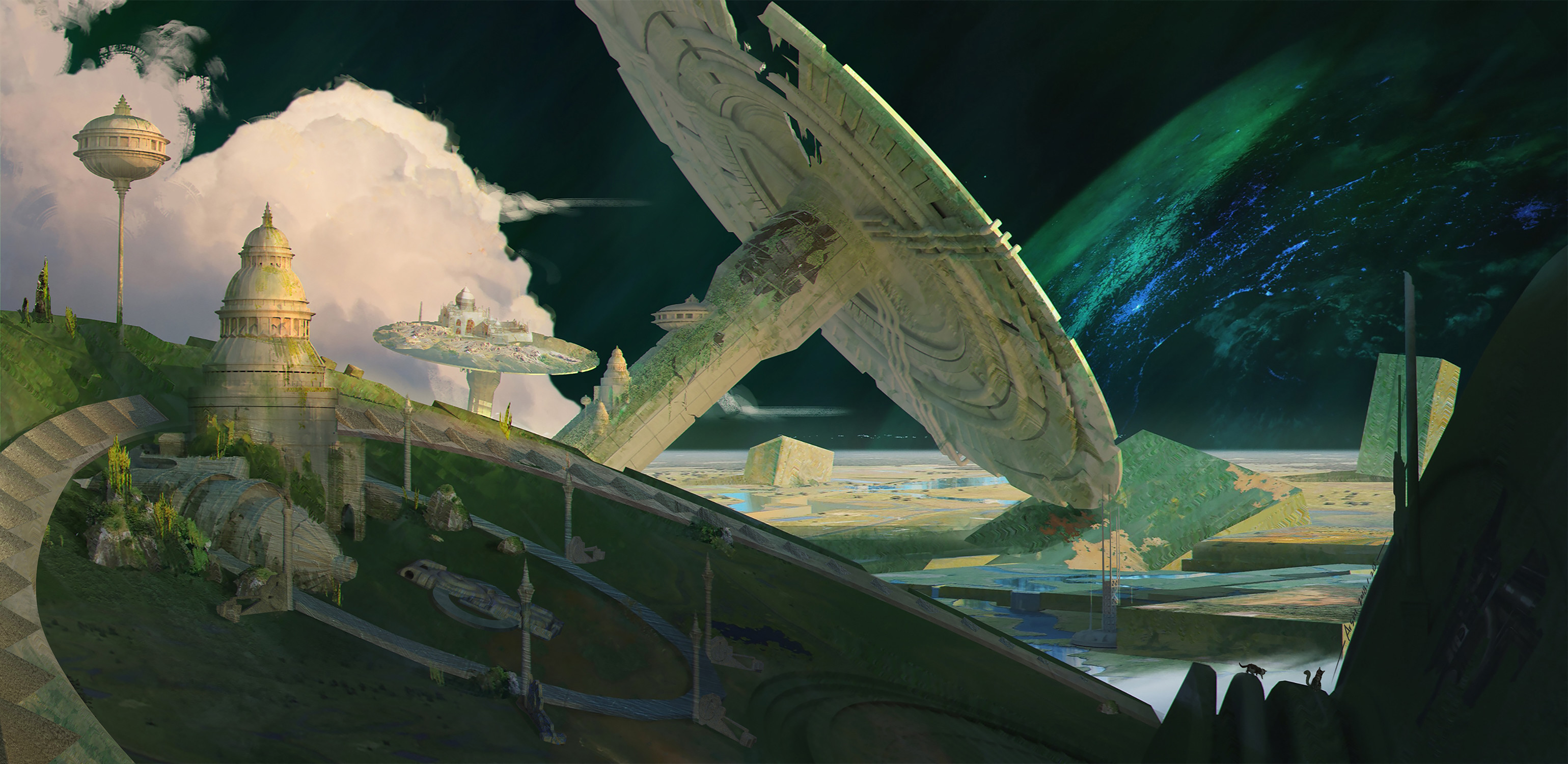 Discard Planet by Arson Liu : r/ImaginaryWorlds