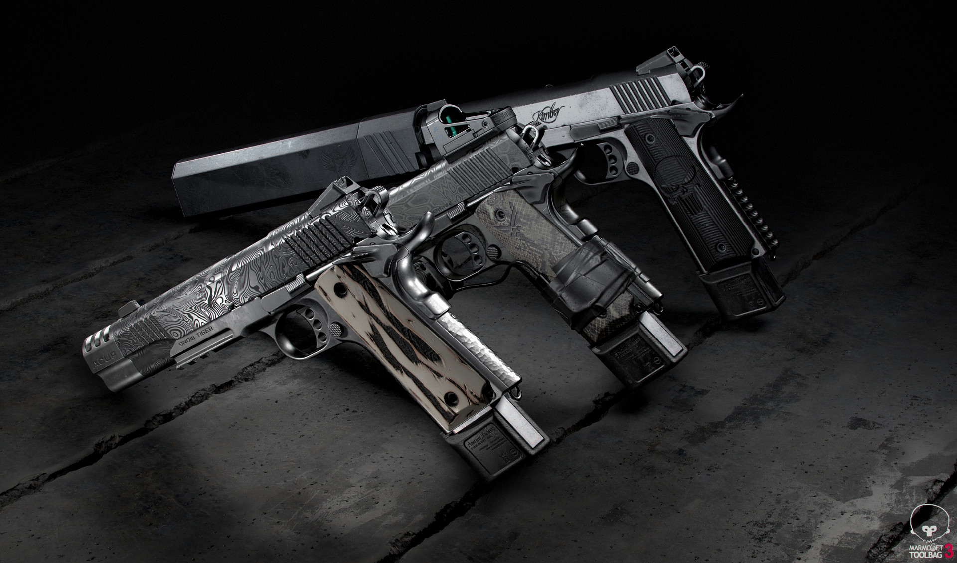 Alex Khaliman - Tactical and Elite 1911 Game Model