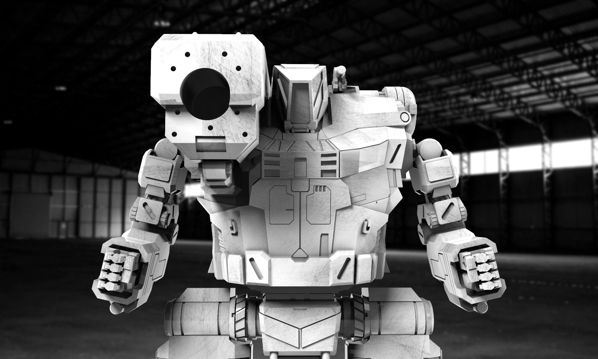 ArtStation - Hunchback MWO