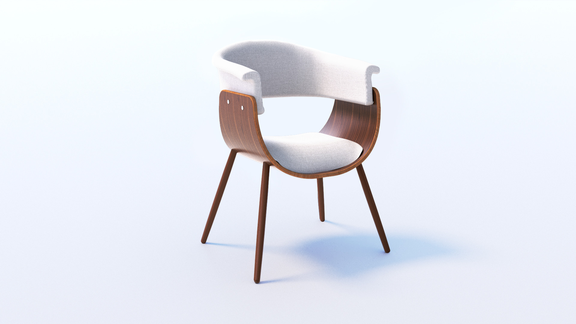 ArtStation - Curved chair design