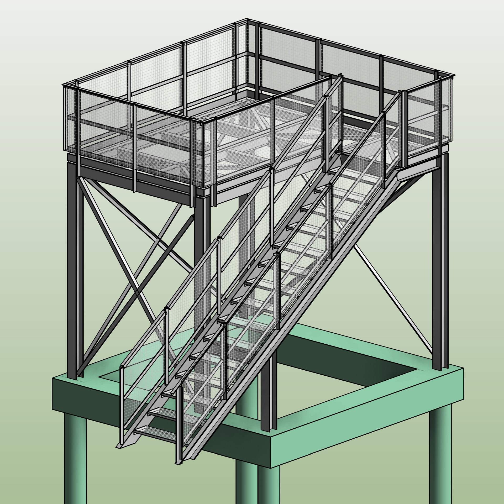 Ashley Drury - Small Viewing Platform
