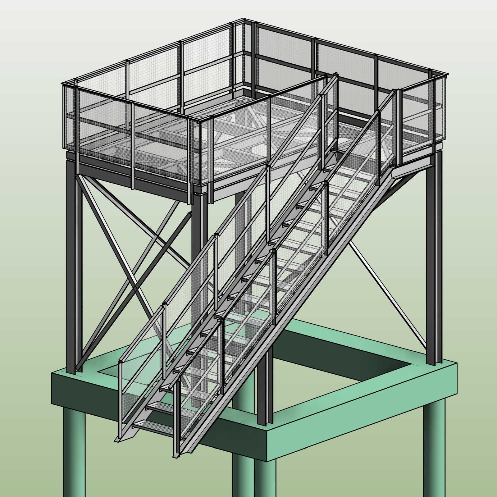 Ashley Drury - Small Viewing Platform