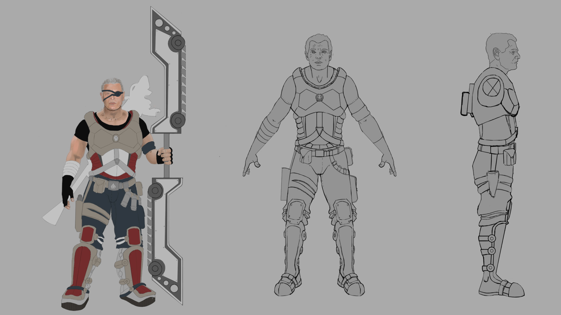 ArtStation - Sci Fi Soldier