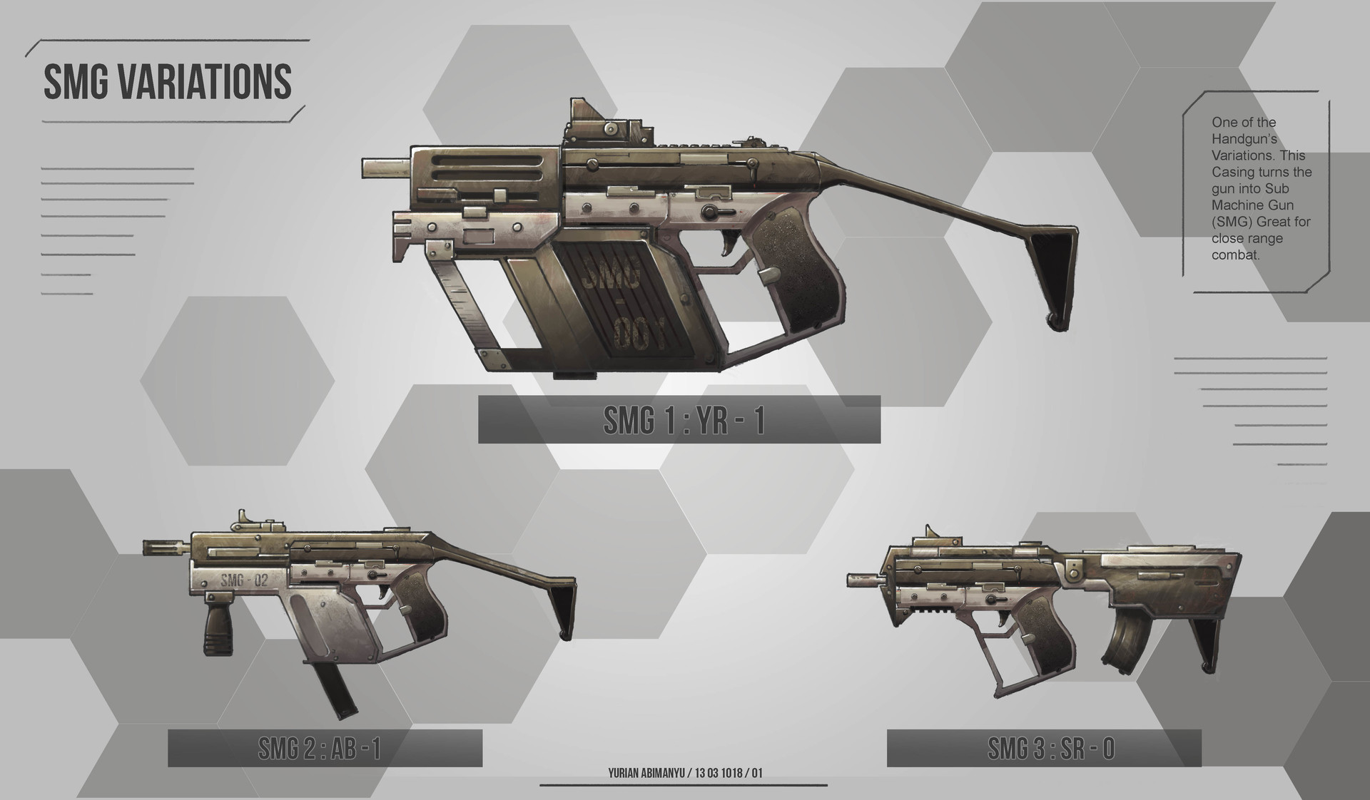 ArtStation - SMG Variation