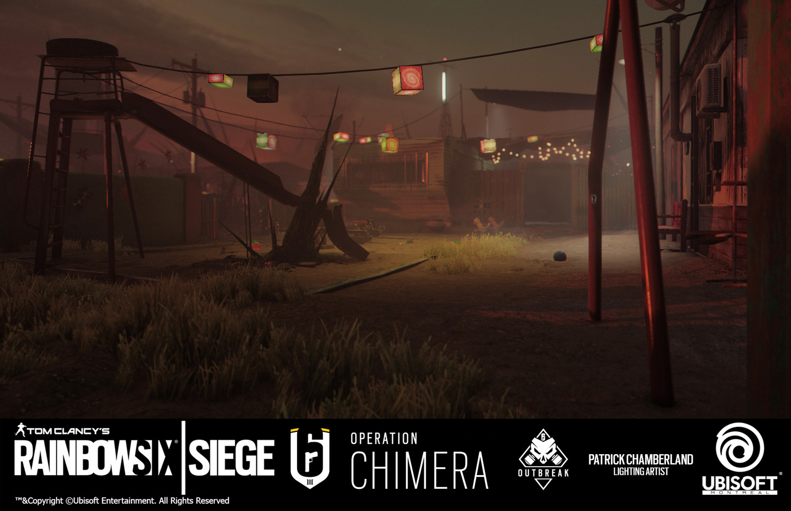 Patrick Chamberland - Rainbow Six Siege: Outbreak - Lighting Art