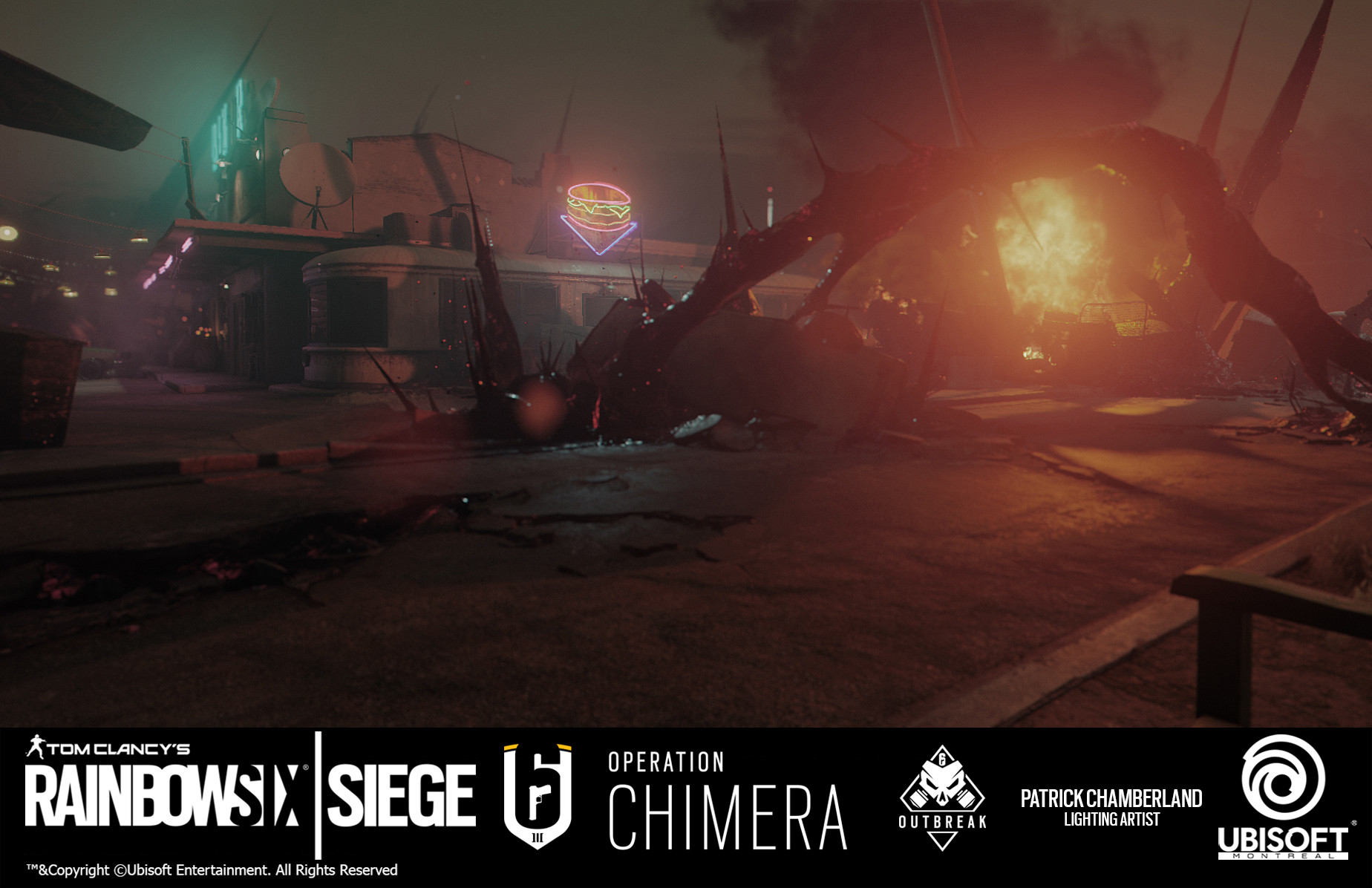 Patrick Chamberland - Rainbow Six Siege: Outbreak - Lighting Art