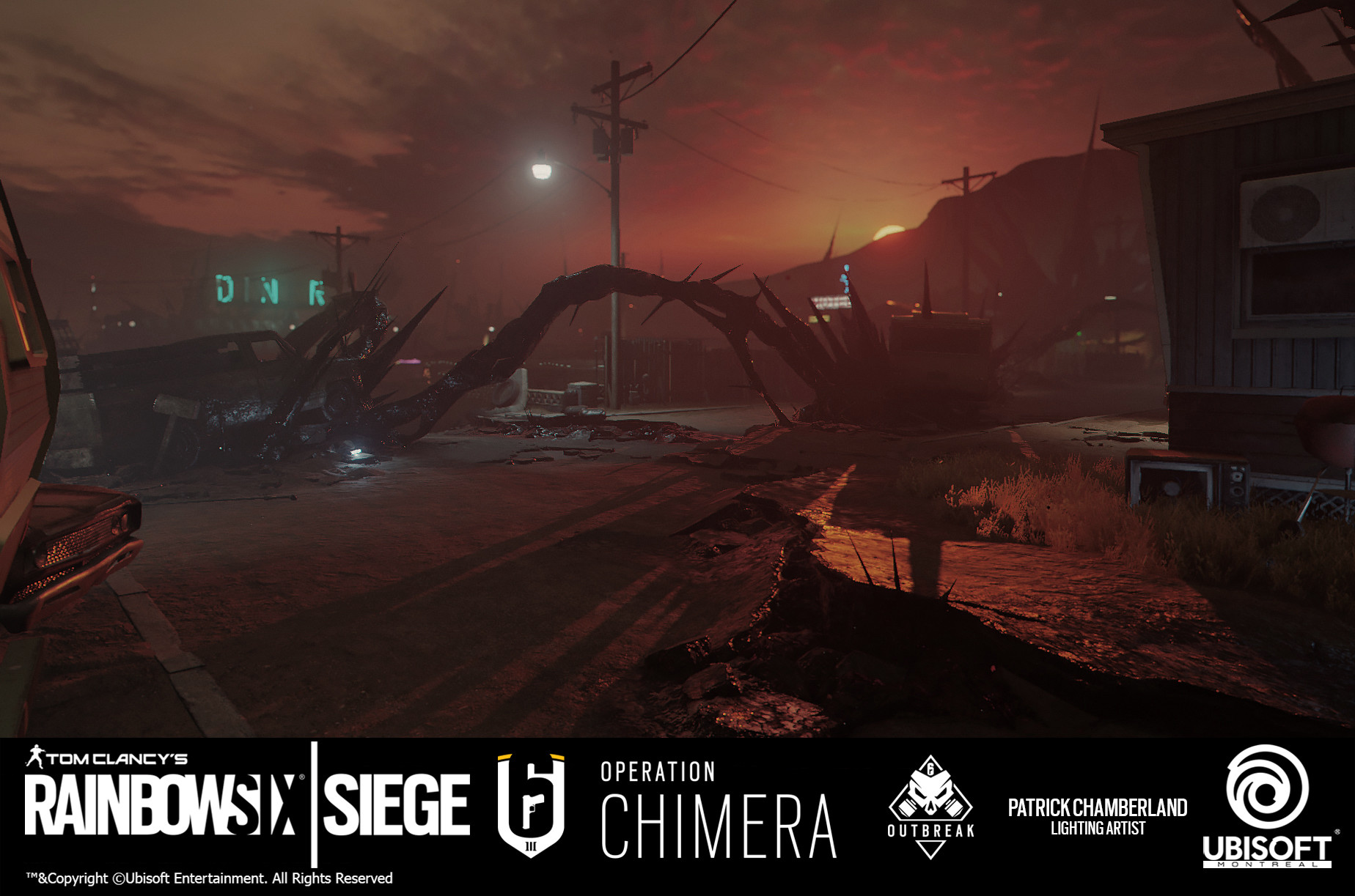 Patrick Chamberland - Rainbow Six Siege: Outbreak - Lighting Art