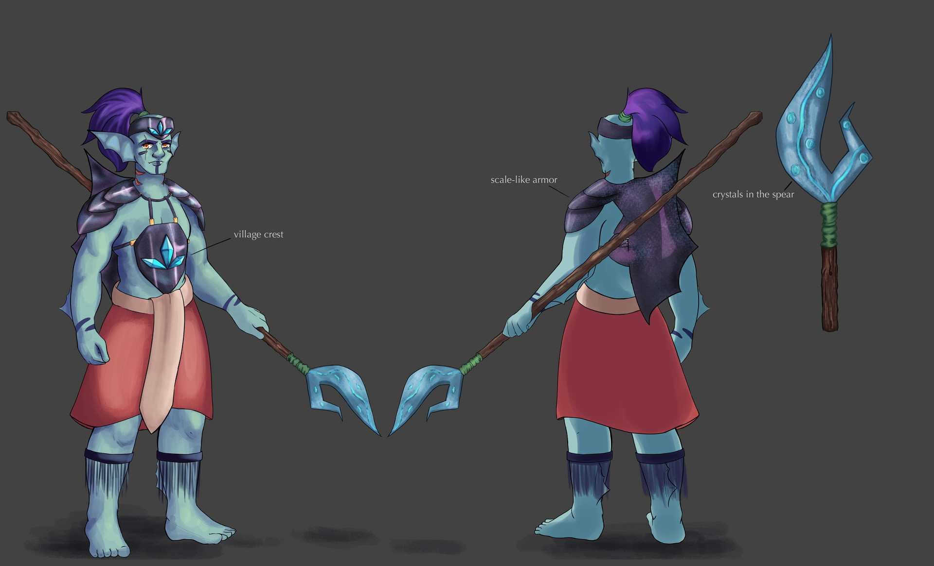 ArtStation - Crystal Sheet - Guard - Character Sheet