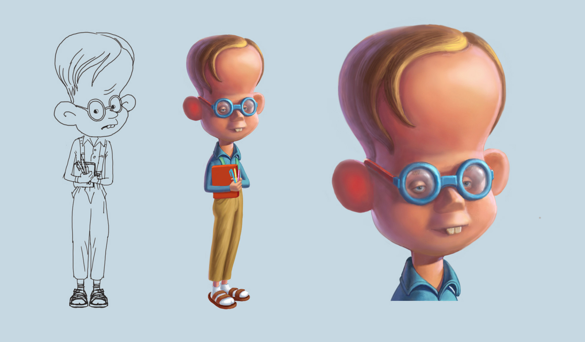 ArtStation - concept art of character "Pupil"