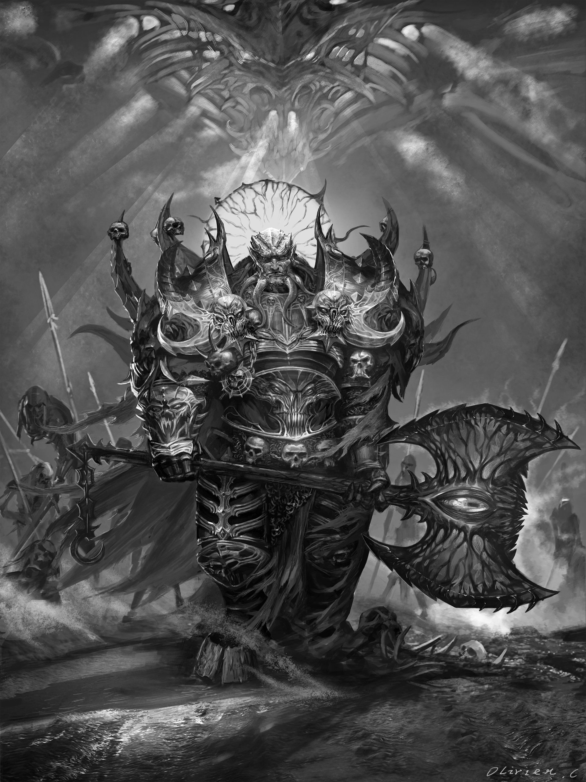 ArtStation - Draenei DK