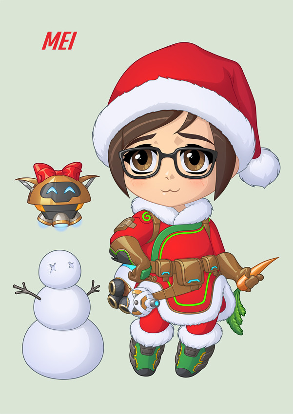 ArtStation - Mei chibi