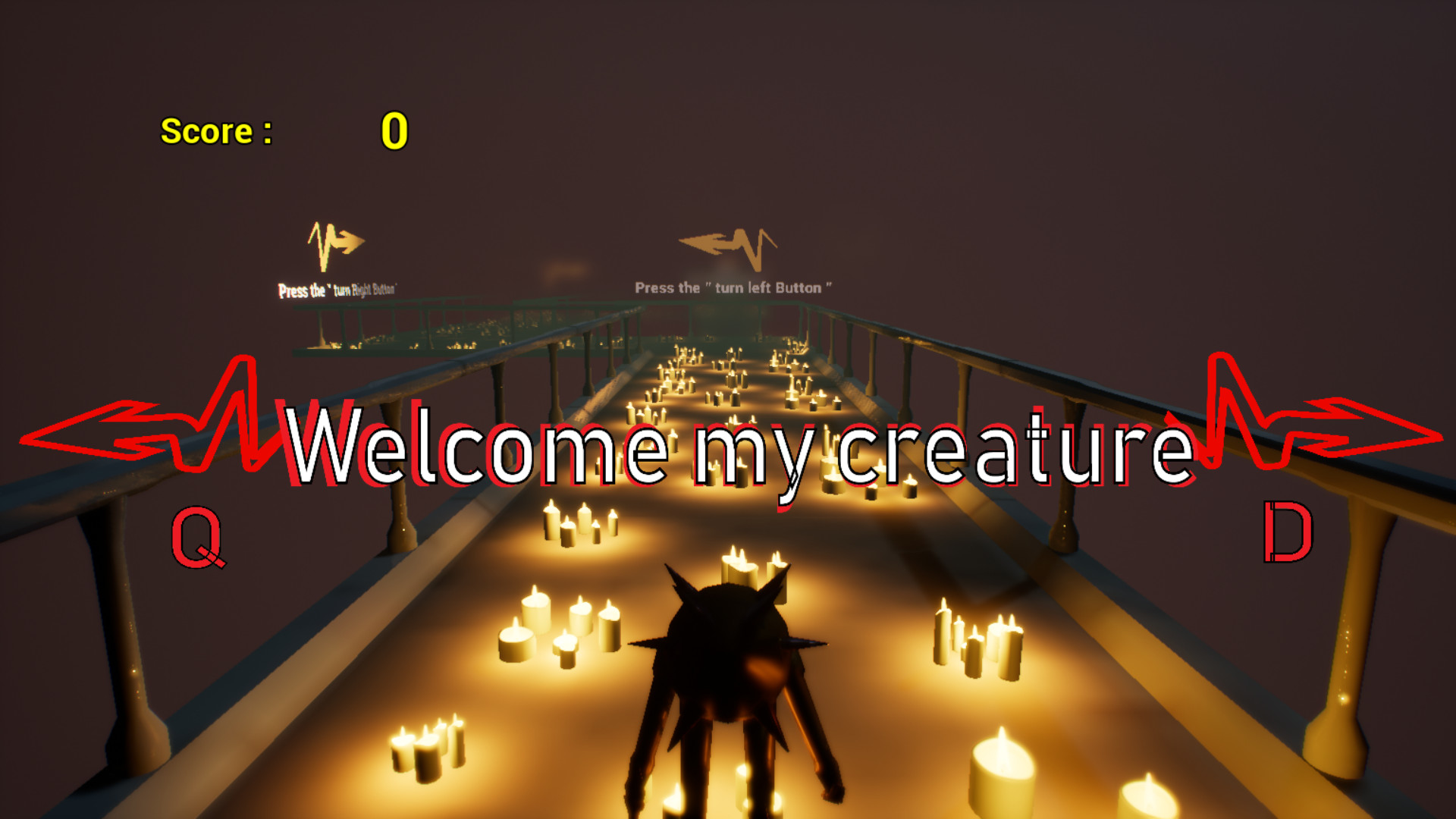 ArtStation - Creature run game