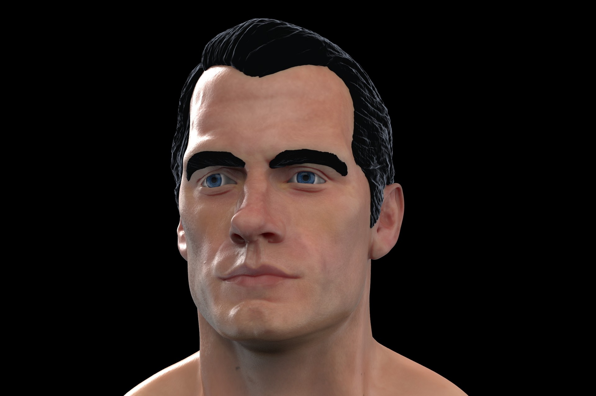 Dwayne ( artfollowsme) Hanley - Henry Cavill as Superman