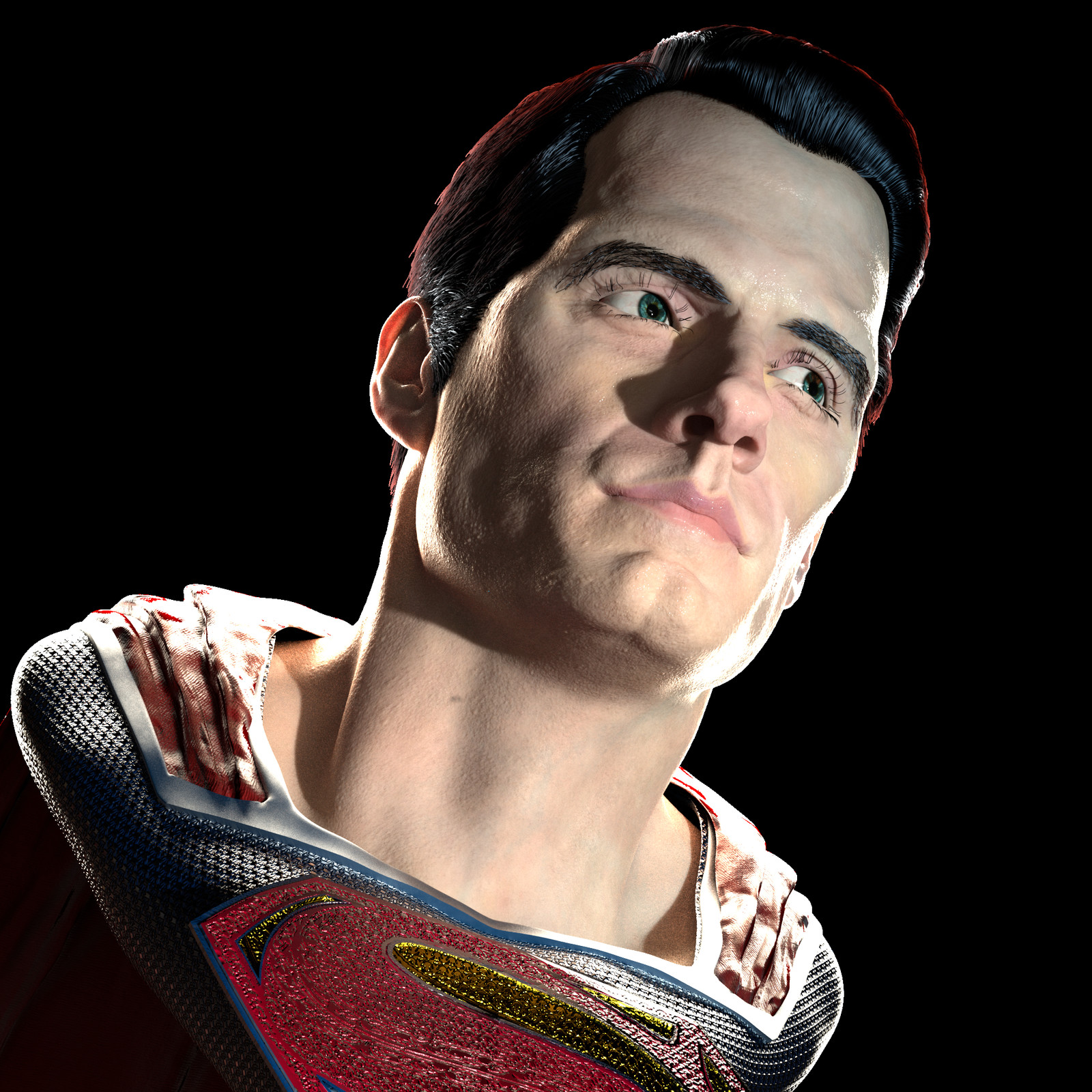 Dwayne ( artfollowsme) Hanley - Henry Cavill as Superman