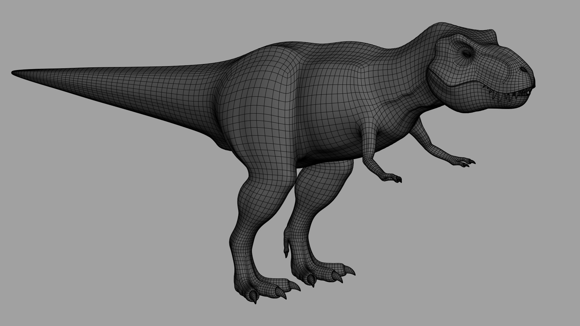 Sebastien Evrard - " Rexy " From Jurassic Park