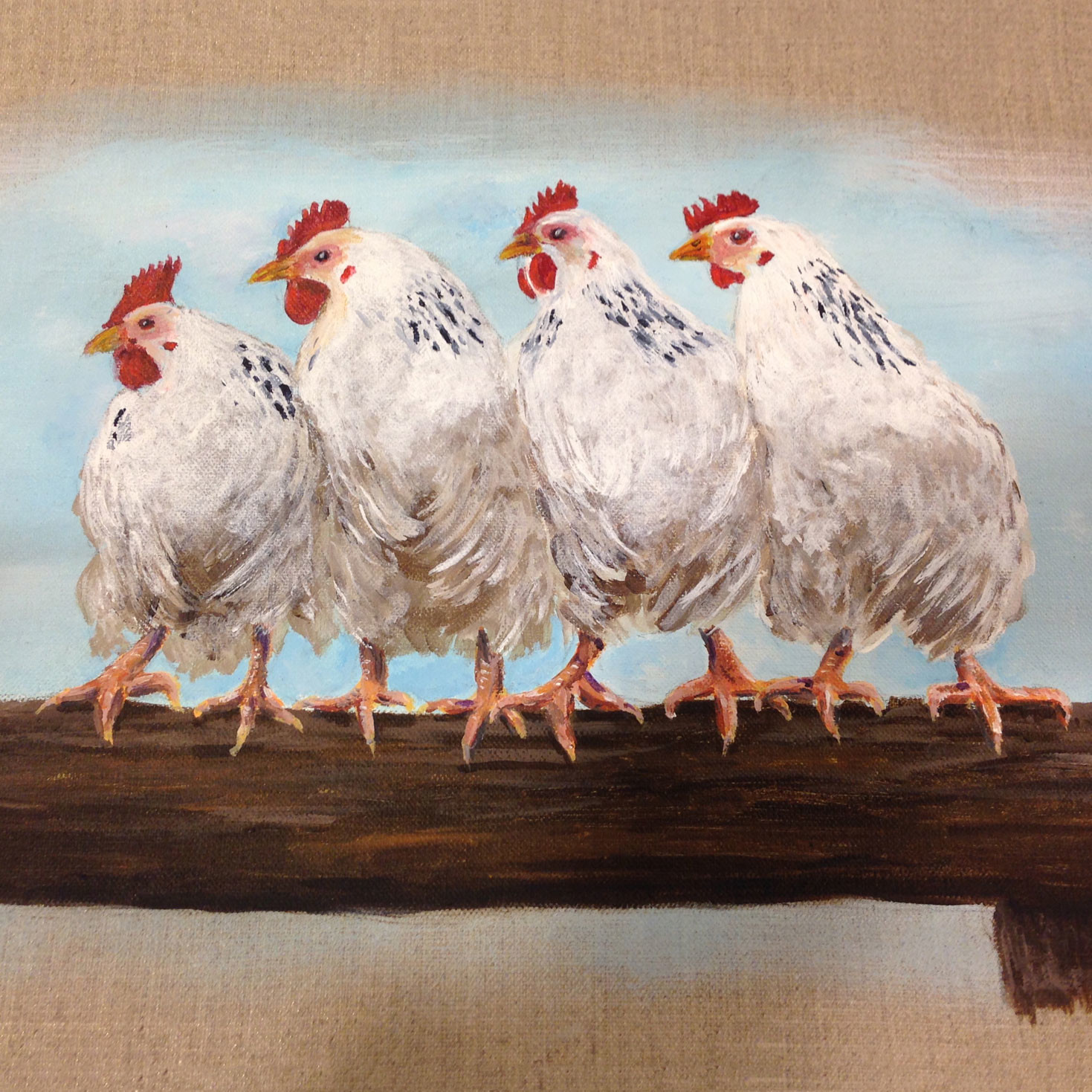 ArtStation - Chickens - 2