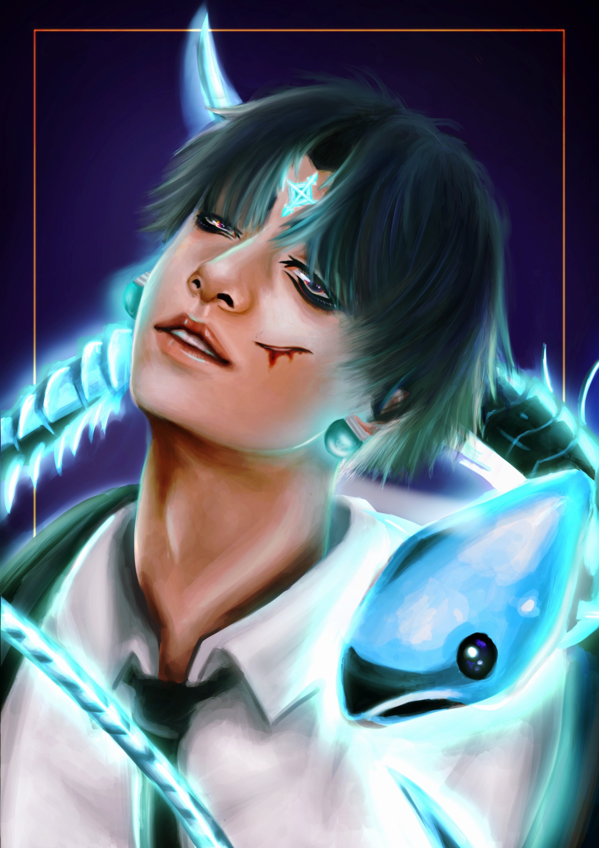 ArtStation - lucifer - chrollo lucifer