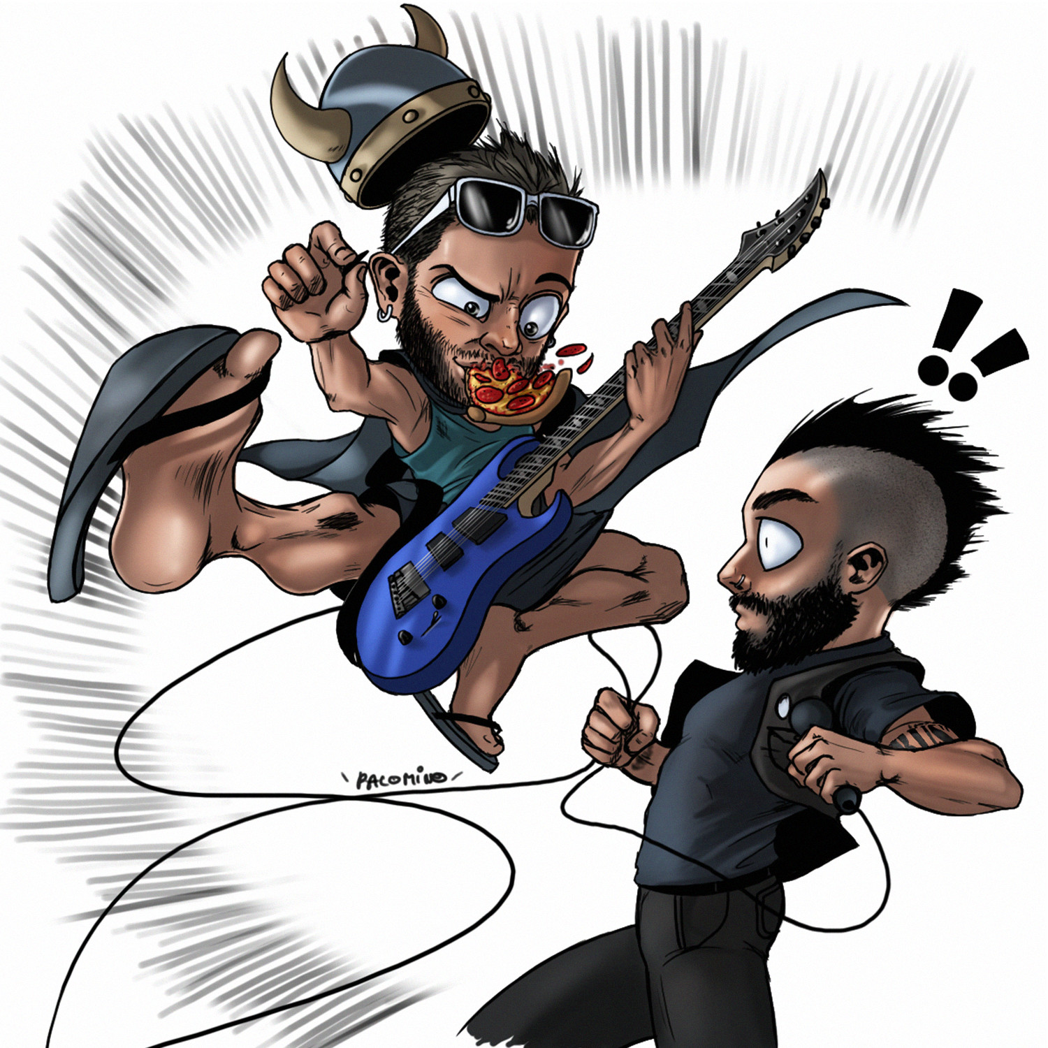ArtStation - Adam D & Jesse Leach - Killswitch Engage