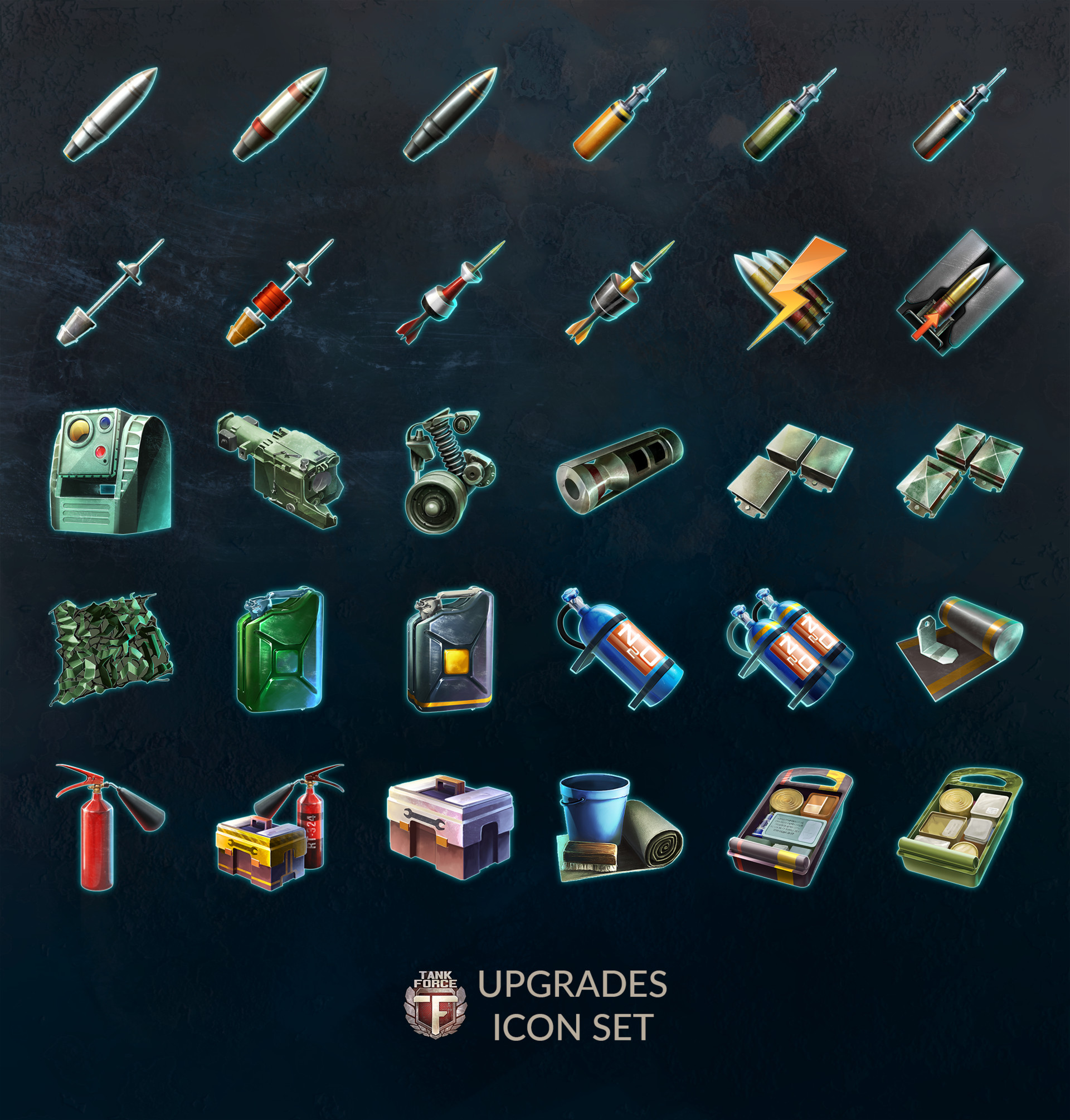 ArtStation - Upgrades Icon Set