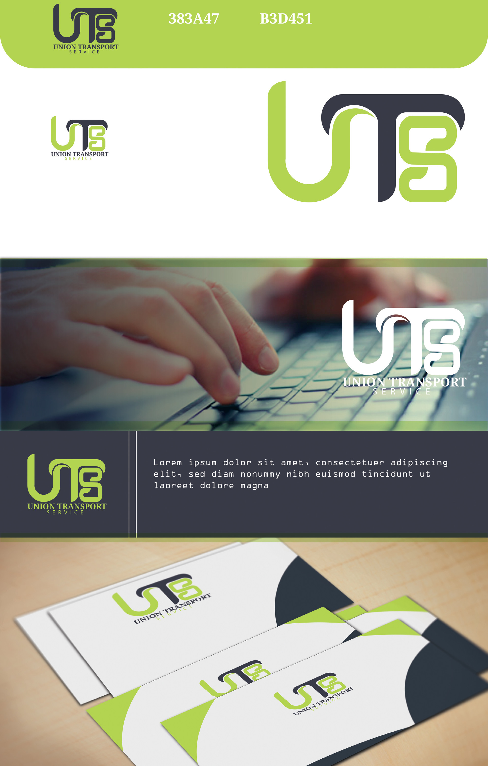 ArtStation - union Transport logo presentation