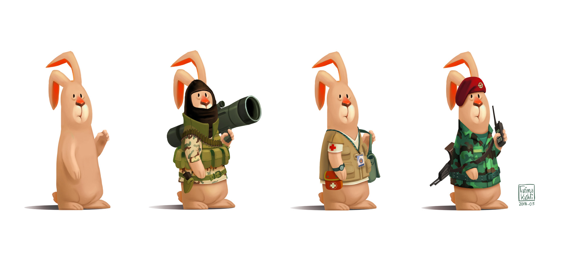 ArtStation - Rabbit Army-01
