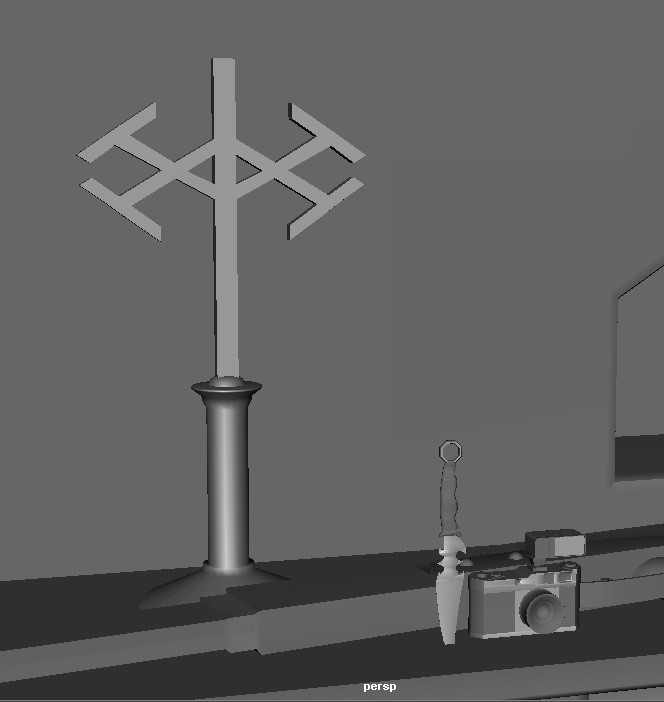 Jasmine Barnhill - Evil Within Weapons and Props